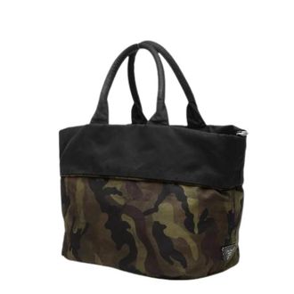 Prada Pre-owned Sac 2way en Nylon - Femme - Pre-owned - Vert - Taille: ONE Size