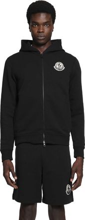 Moncler Logo Cotton Zip-Up Coodie