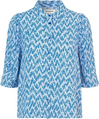 Lollys Laundry Femme, Blouses et Chemises, Bleu, Taille: 44 FR Chemises