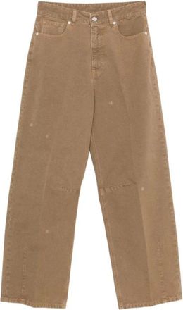 Nine In The Morning Femme, Pantalons, Brun, Taille: W28 Pantaloni Sofy