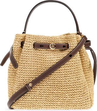 Tory Burch Femme, Sacs, Beige, Taille: ONE Size Romy Bucket Bag