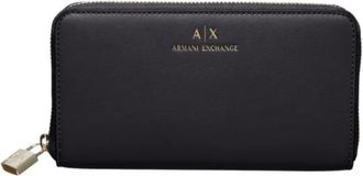 A|X Armani Exchange Femme, Accessoires, Noir, Taille: ONE Size Armani Exchange Wallets Black