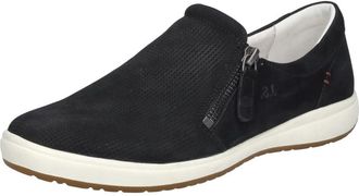Josef Seibel Damen Slipper Caren 22,Weite G (Normal),Wechselfu&szlig;bett,Schlupfschuhe,schluepfschuhe,Loafer,Slip-ons,Slides,schwarz,44 EU