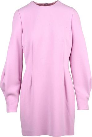 Dolce & Gabbana Femme, Robes, Rose, Taille: 44 FR Robe Courte &agrave; Col Rond