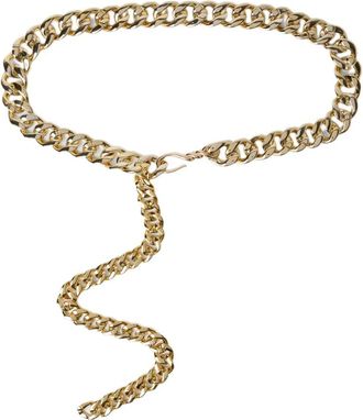 Fiorella Rubino Femme, Accessoires, Jaune, Taille: M/L Chain Design Belt with Braided Link