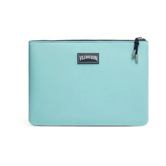 Vilebrequin Femme, Sacs, Bleu, Taille: ONE Size Neoprene Pouch Turtle