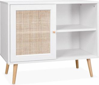 Sweeek Sideboard mit Rattangeflecht 80 x 39 x 65,8 cm - Sweeek