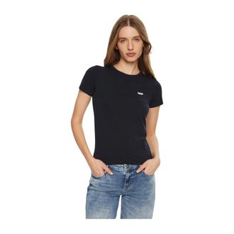 Guess Femme, Tops, Bleu, Taille: 40 FR T-Shirt