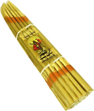 NKlaus Altarkerzen Ritualkerzen Jerusalem 33er Kerze NEU gelb 36312