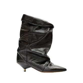 Isabel Marant Boots Edrik drap&eacute;es en cuir lisse