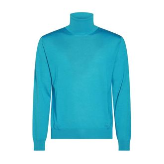 Valentino Garavani Stilvoller Strickpullover - - Knitwear - Herren - Blau - M