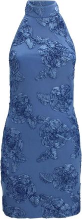 Rotate Rotate Birger Christensen, Femme, Robes, Bleu, Taille: 36 FR Kasiana Mini Dress