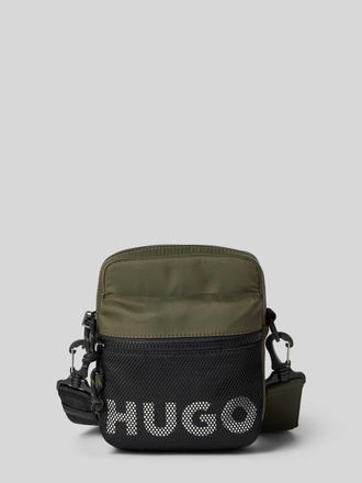 HUGO BOSS Umh&auml;ngetasche mit Label-Print Modell Hans