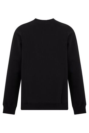 Dr&ocirc;le de Monsieur Mens Cotton Sweatshirt, Black Sweatshirts Sweater