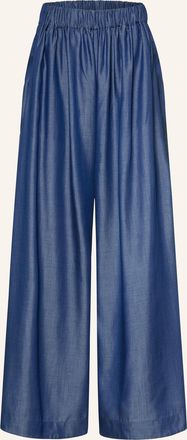 HUGO BOSS Marlenehose Talini blau