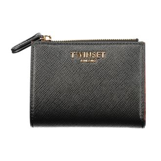 Twinset Portemonnaie mit M&uuml;nzfach - - Accessories - Damen - Schwarzk - ONE SIZE