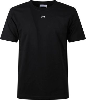 Off-white Homme, Tops, Noir, Taille: S T-shirt Avec Logo