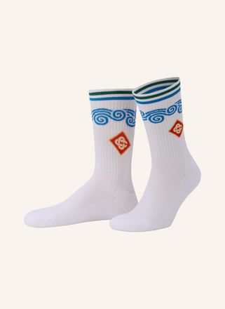 Casablanca Socken weiss