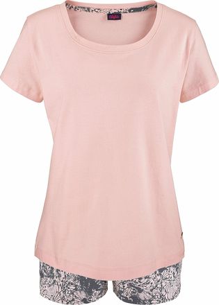 Buffalo Damen Shorty, Rosa-gemustert, 40-42