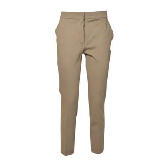 Max Mara Pegno Jersey Hose - - Trousers - Damen - Braun - 2XS