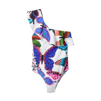 Desigual Bedrucktes &auml;rmelloses Strandkleid f&uuml;r Frauen - - Swimwear - Damen - Mehrfarbig - XS