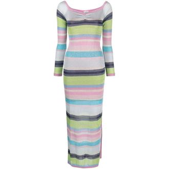 Suboo Femme, Robes, Multicolore, Taille: 38 FR Knitted Robes