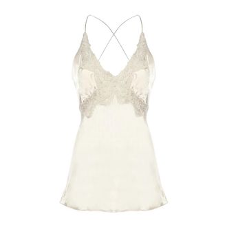 Alberta Ferretti &Auml;rmellose Oberteile - - Tops - Damen - Beige - M