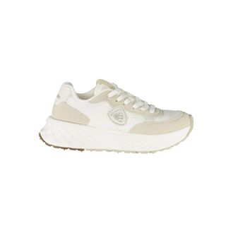 Blauer Polyester Sneaker - - Shoes - Damen - Wei&szlig; - 37 EU