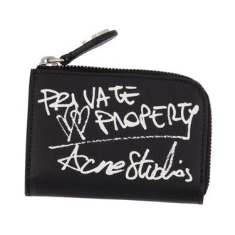 Acne Studios Geldb&ouml;rse - Acne Studios - Leder - Schwarz - - Accessories - unisex - Schwarzk - ONE SIZE