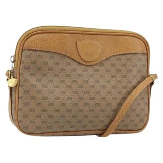Gucci Sac bandouli&egrave;re en plastique Pre-owned - Femme - Pre-owned - Beige - Taille: ONE Size