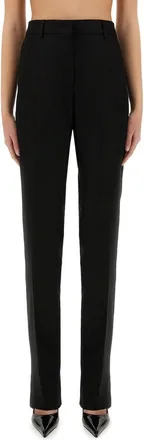 Sportmax Viscose Blend Trousers - Black