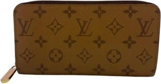 Louis Vuitton Portefeuille long (bi-pli) doccasion - Femme - Pre-owned - Brun - Taille: ONE Size