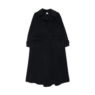 Aspesi W6 Zweireihiger Mantel - - Coats - Damen - Blau - XS