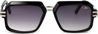 Cazal lunettes de soleil &agrave; logo imprim&eacute; - Noir