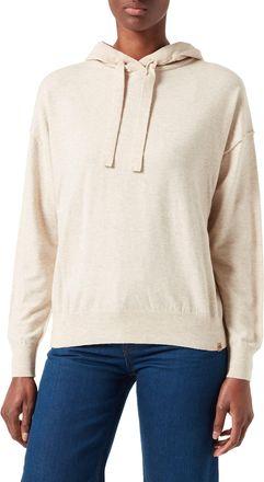 Camel Active Camel Active Womenswear Damen 3095727k18 Kapuzenpullover, Sand, XXL