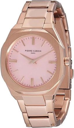 Pierre Cardin Femme, Accessoires, Beige, Taille: ONE Size Montre habill&eacute;e en acier inoxydable