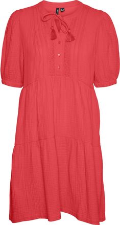 Vero Moda VMNATALI 2/4 LACE Short Dress WVN GA SPE