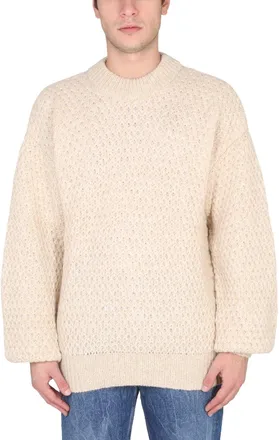 S&eacute;fr Halter Neck Baby Alpaca Sweater - White