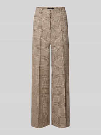 Cambio Wide Leg Weite Hose mit Viskose-Woll-Anteil Modell ALEXIS