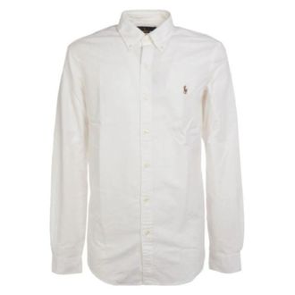 Ralph Lauren Slim Fit Oxford Hemd - - Shirts - Herren - Wei&szlig; - S
