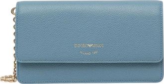 Emporio Armani Femme, Sacs, Bleu, Taille: ONE Size Petite pochette enveloppe