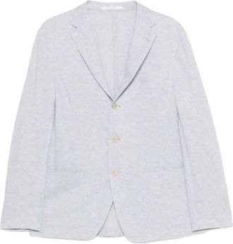 Eleventy Homme, Vestes, Gris, Taille: 3XL Veste en coton et lin