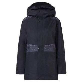 Oakley Ollie Damen Schwarze Parka-Jacke