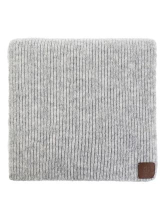 Eleventy écharpe en maille côtelée - Gris