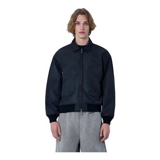 Brain Dead Jacke mit Kragen und Rei&szlig;verschluss - - Jackets - Herren - Schwarzk - M