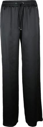 Herno Femme, Pantalons, Noir, Taille: 38 FR Pantalone