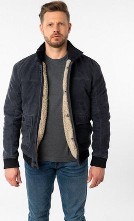 Mauritius Lederjacke MMThalor mit geripptem Stehkragen