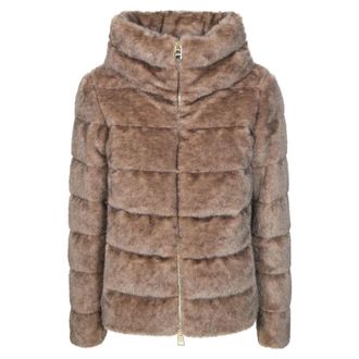 Herno Cappa Piumino Light Melange Min - - Jackets - Damen - Braun - XS
