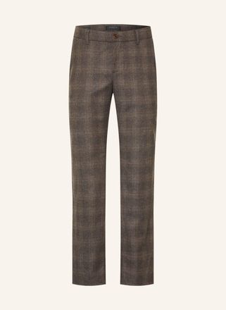 Alberto Flanellhose Lou-Jgu Regular Fit braun