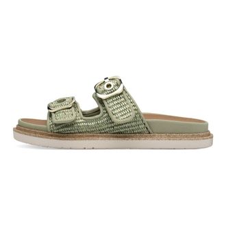 Tamaris Femme, Chaussures, Vert, Taille: 38 EU Claquettes